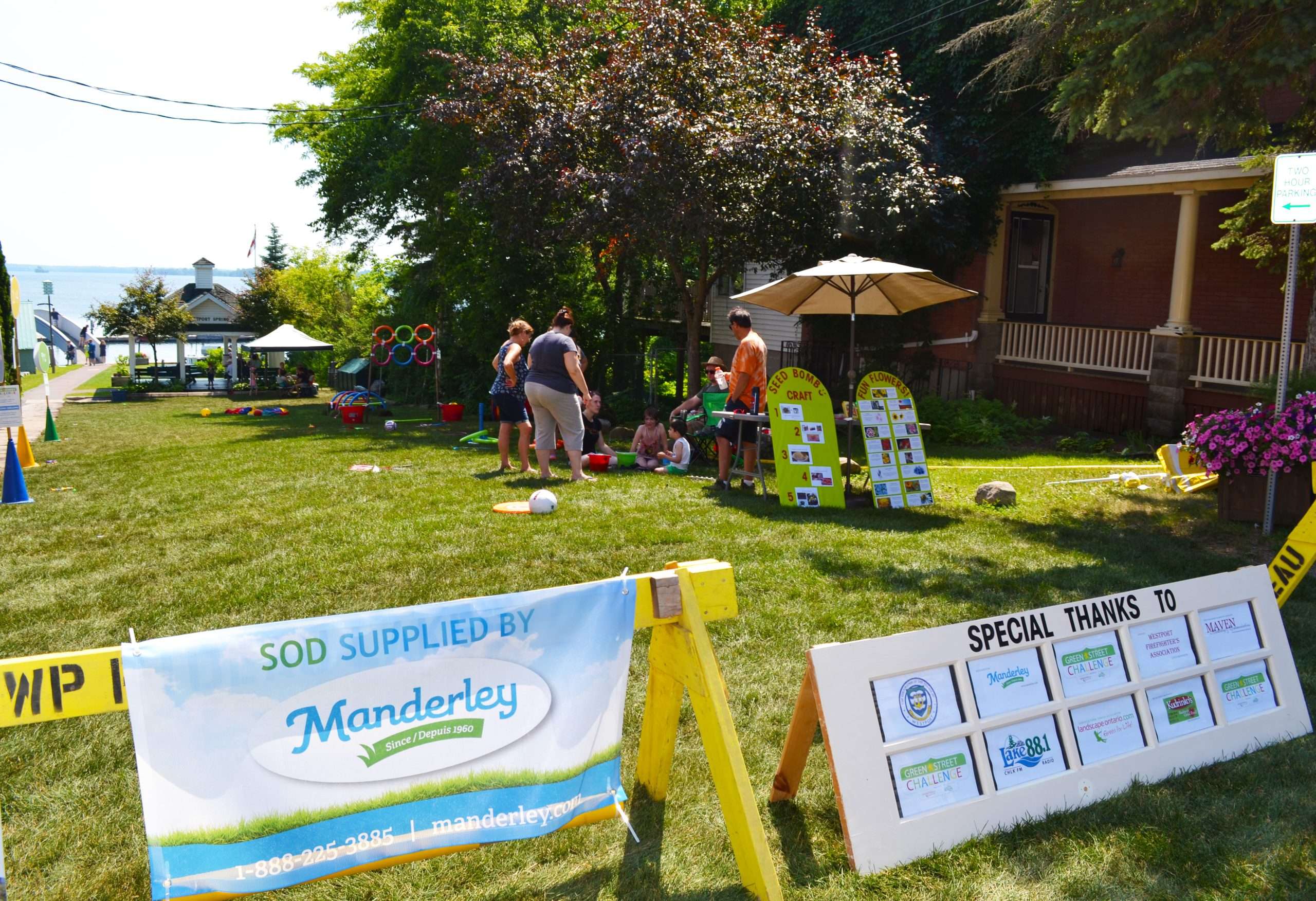 Green Streets to Get Active - Manderley Sod